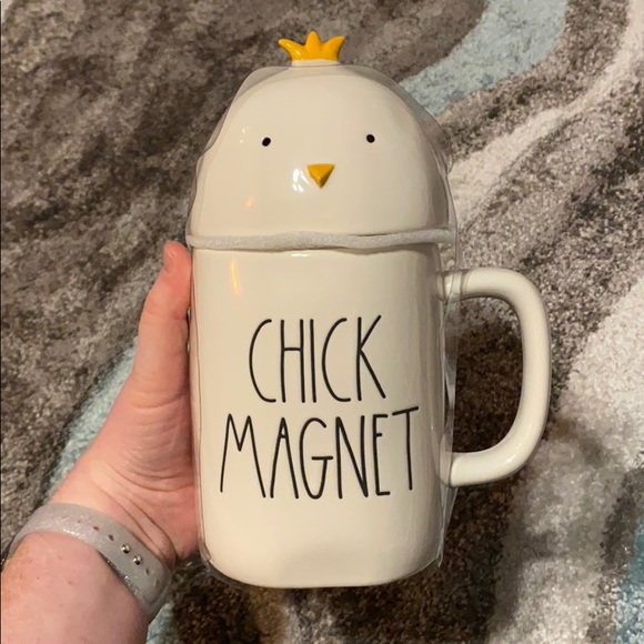 Rae Dunn | Dining | Rae Dunn Chick Magnet Mug And Topper | Poshmark